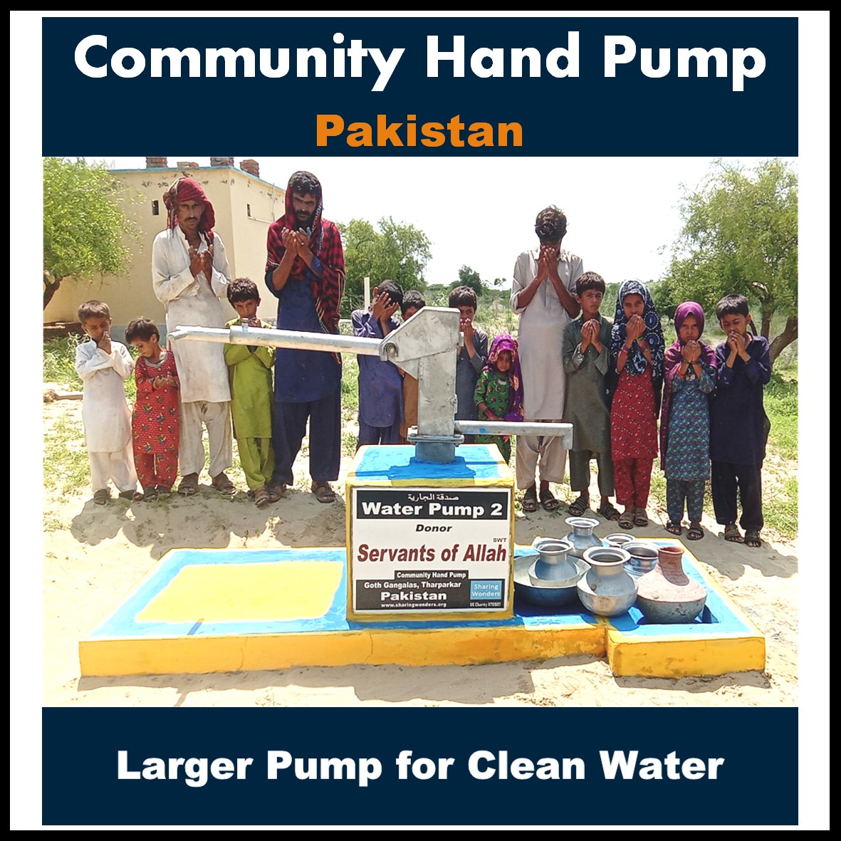 Community Hand Pump Pakistan Humanitarian Charity