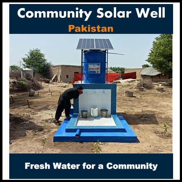 Solar Community Well Pakistan Humanitarian Charity